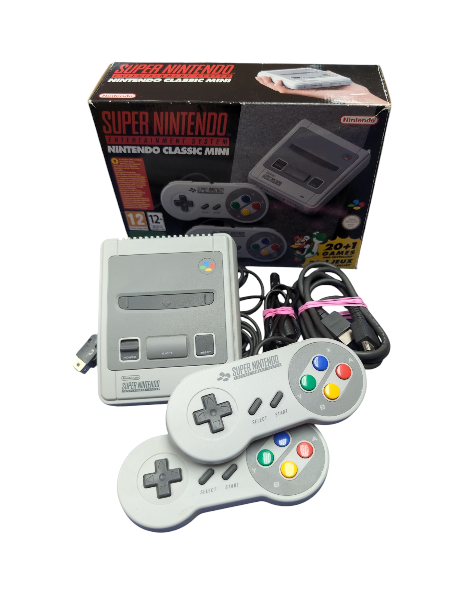 Like New Nintendo Classic Mini Super NES (w/ 2x Controllers), Boxed ...